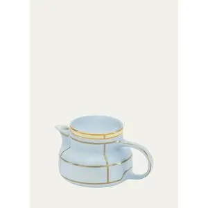 GINORI 1735 Diva Colonna Teapot With Cover, Celeste