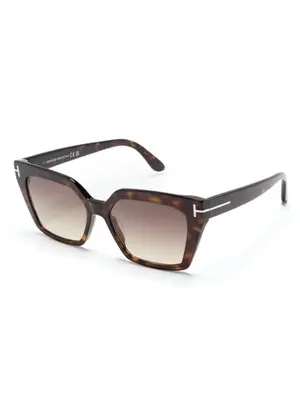 TOM FORD Winona Rectangle-frame Sunglasses