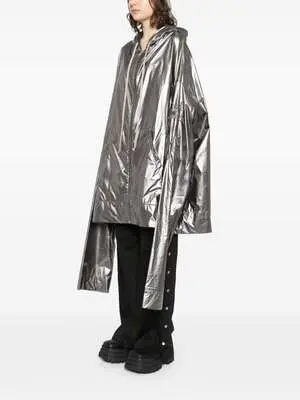Rick Owens Metallic Hooded Jacket