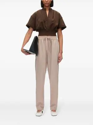 3.1 Phillip Lim V-neck T-shirt - Brown