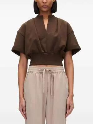 3.1 Phillip Lim V-neck T-shirt - Brown