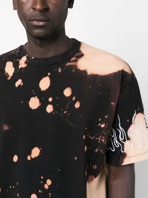 VISION OF SUPER Tie-dye Cotton T-shirt