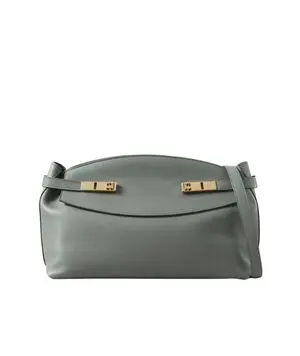 FERRAGAMO Hug Leather Shoulder Bag