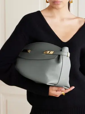 FERRAGAMO Hug Leather Shoulder Bag