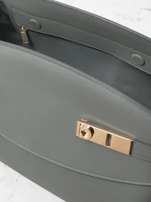 FERRAGAMO Hug Leather Shoulder Bag
