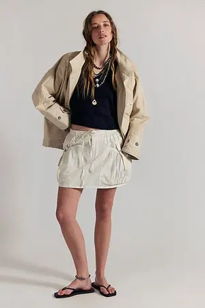 Free People We The Free Play It Cool Mini Skirt