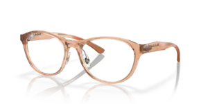 Oakley Oakley Draw Up Eyeglasses Polished Transparent Sepia