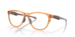 Oakley Full Rim Eyeglasses - Polished Transparent Ginger