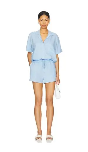 Lna Alpine Linen Button Up