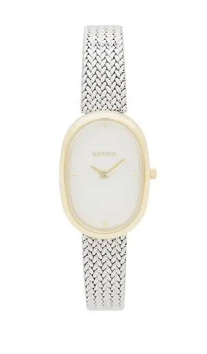 BREDA Jane Tethered Watch - Silver & Gold