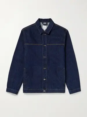 Sunspel Selvedge Denim Trucker Jacket