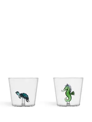 ICHENDORF MILANO Marine Garden Assorted Tumblers - White
