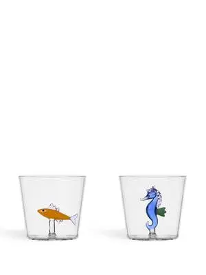 ICHENDORF MILANO Marine Garden Assorted Tumblers - White