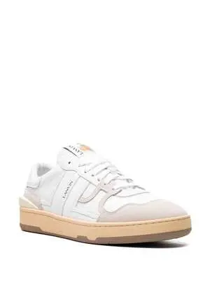 LANVIN Clay Leather Sneakers - White