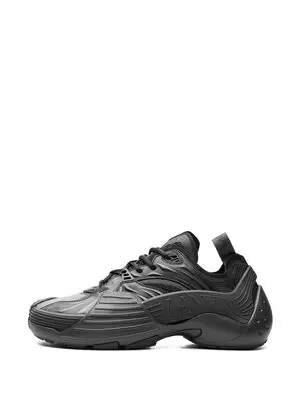 LANVIN Flash-x Panelled Mesh Sneakers - Black