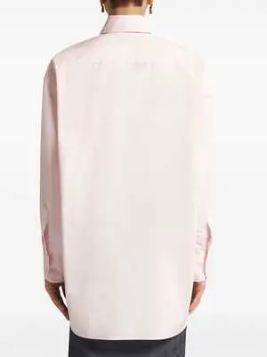 Etro Piped-trim Cotton-poplin Shirt