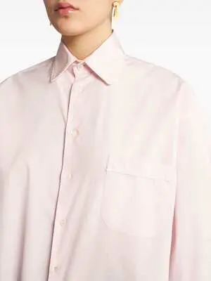 Etro Piped-trim Cotton-poplin Shirt