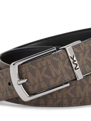 Michael Kors Logo-print Belt - Brown