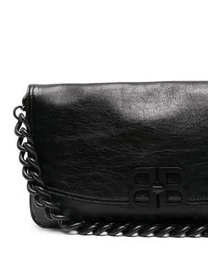 Balenciaga Medium Bb Leather Shoulder Bag