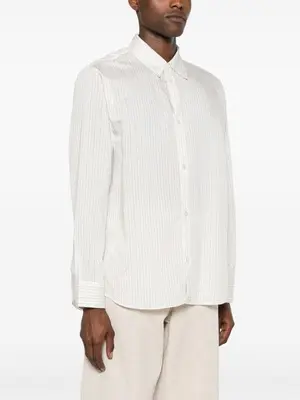 Studio Nicholson Striped Silk Shirt