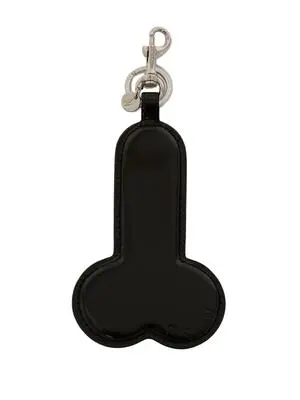 JW Anderson Debossed-logo Leather Keyring