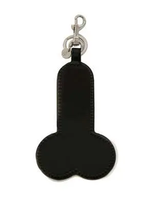 JW Anderson Debossed-logo Leather Keyring