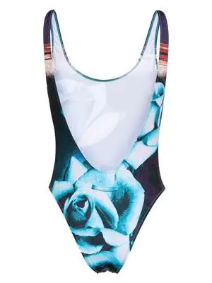 JEAN PAUL GAULTIER Graphic-print Swimsuit