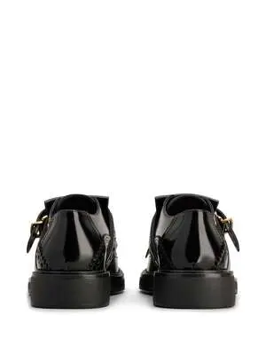 TOD'S Fringe-detail Leather Loafers - Black
