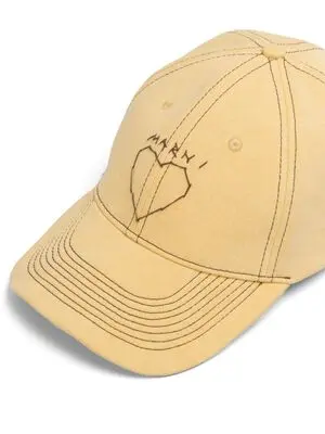 Marni Logo-embroidered Baseball Cap