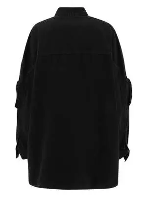 Attico Fern Denim Jacket - Black