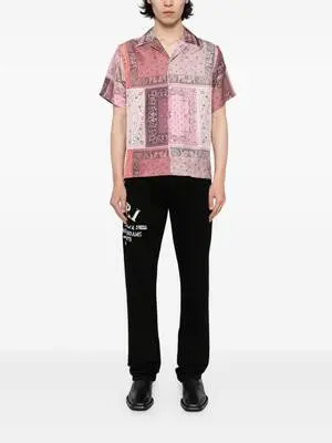 Amiri Logo-appliqué Straight-leg Jeans