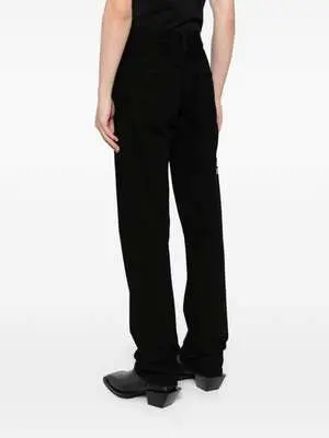 Amiri Logo-appliqué Straight-leg Jeans