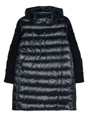 Herno Knit-sleeves Padded Coat