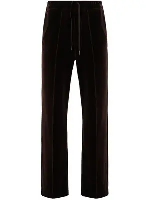 TOM FORD Straight-leg Velour Track Pants