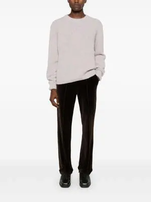 TOM FORD Straight-leg Velour Track Pants