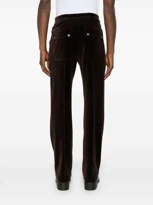 TOM FORD Straight-leg Velour Track Pants