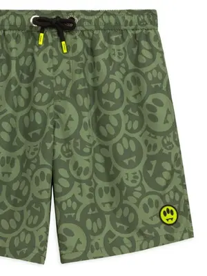 BARROW Graphic Print Swimming Shorts