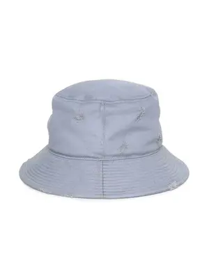 Mihara Yasuhiro Distressed Cotton Bucket Hat