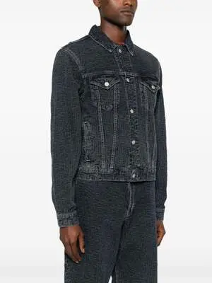 Acne Studios Logo-embossed Denim Jacket
