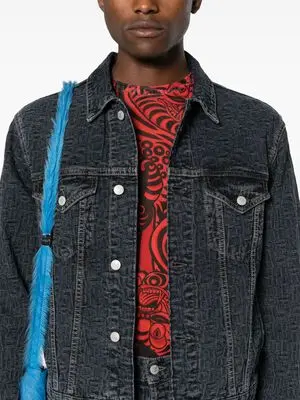 Acne Studios Logo-embossed Denim Jacket