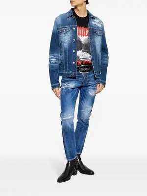 Dsquared2 Sexy Twist Distressed Jeans