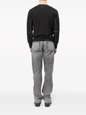 MAISON MARGIELA Single-stitch Fine-knit Cardigan
