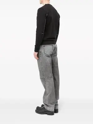 MAISON MARGIELA Single-stitch Fine-knit Cardigan
