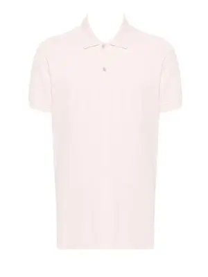 TOM FORD Fine-ribbed Henley Top - Neutrals