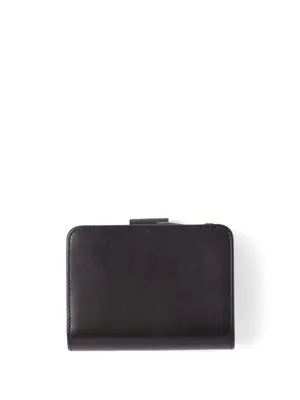 Prada Triangle-logo Leather Bi-fold Wallet