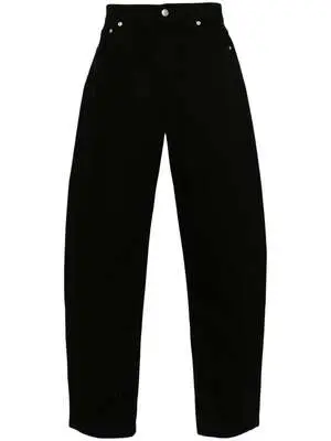 Alexander McQueen Mid-rise Barrel Jeans
