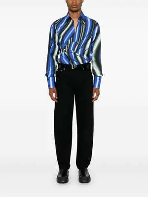 Alexander McQueen Mid-rise Barrel Jeans