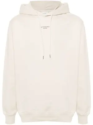 Drole De Monsieur Le Hoodie Slogan Classique - Neutrals