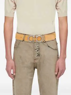 FERRAGAMO Reversible Gancini Belt