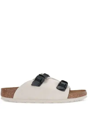 BIRKENSTOCK Zürich Tech Suede Sandals - White